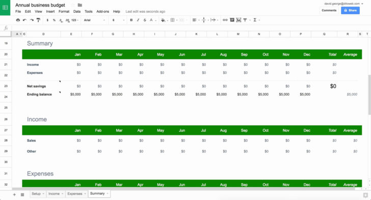 How To Create Budget In Google Sheets Budgeting Worksheets