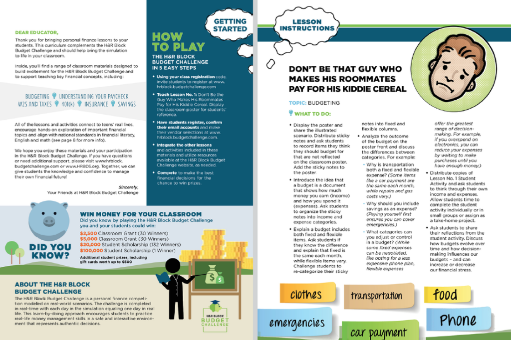 Federal Budget Approval Simulation Worksheet Answers | Budgeting Worksheets