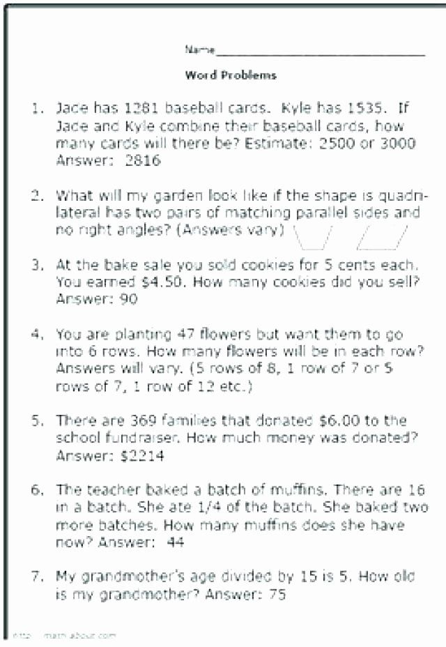 Budgeting Word Problems Worksheets Budgeting Worksheets