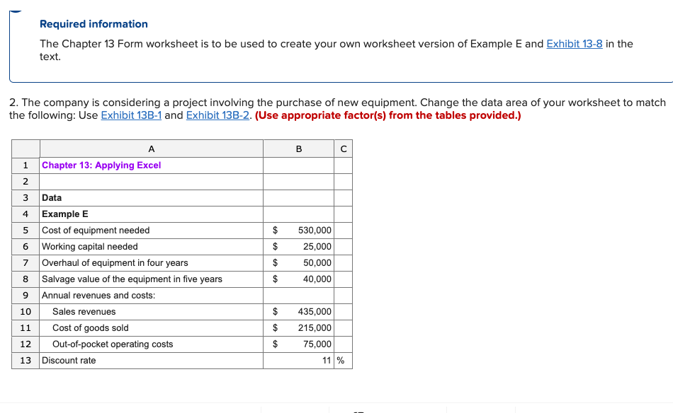 Chapter 13 Budget Worksheet Budgeting Worksheets