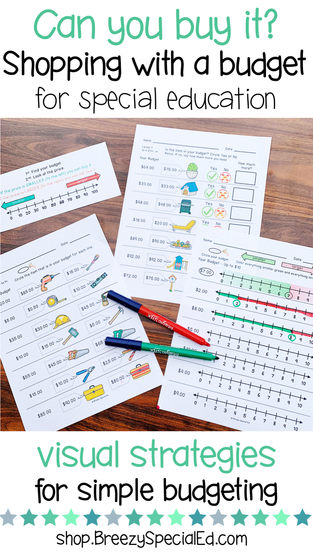 Budgeting Worksheets For Special Education Budgeting Worksheets